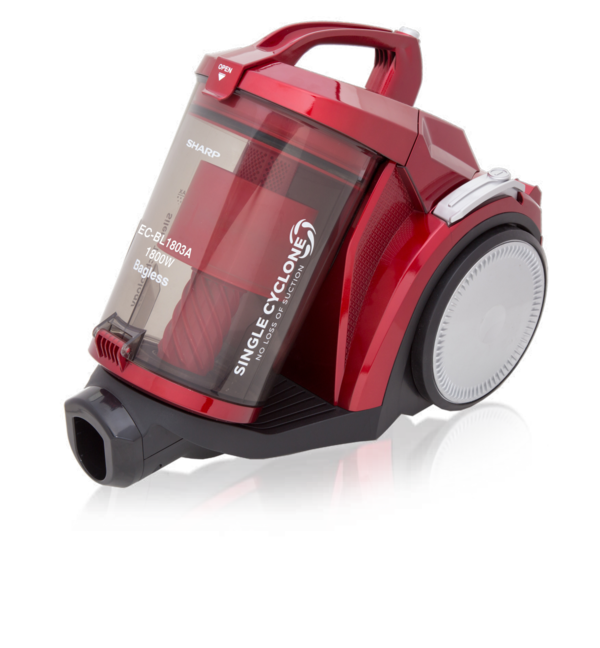 SHARP Bagless Vacuum Cleaner 2200W - EC-BL2203A-RZ | SEYBUSINESS