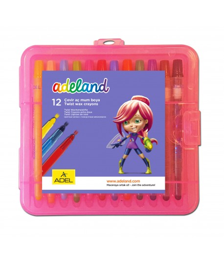 12 Colors Twist Crayon | SEYBUSINESS