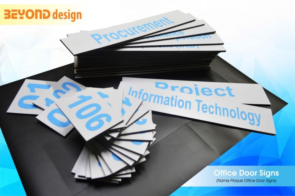 Your source for the best office sign & nameplate solutions. | SEYBUSINESS