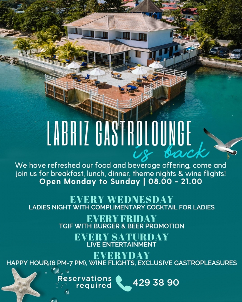 Labriz Gastrolounge is back!😍 We have refreshed our food and beverage ...