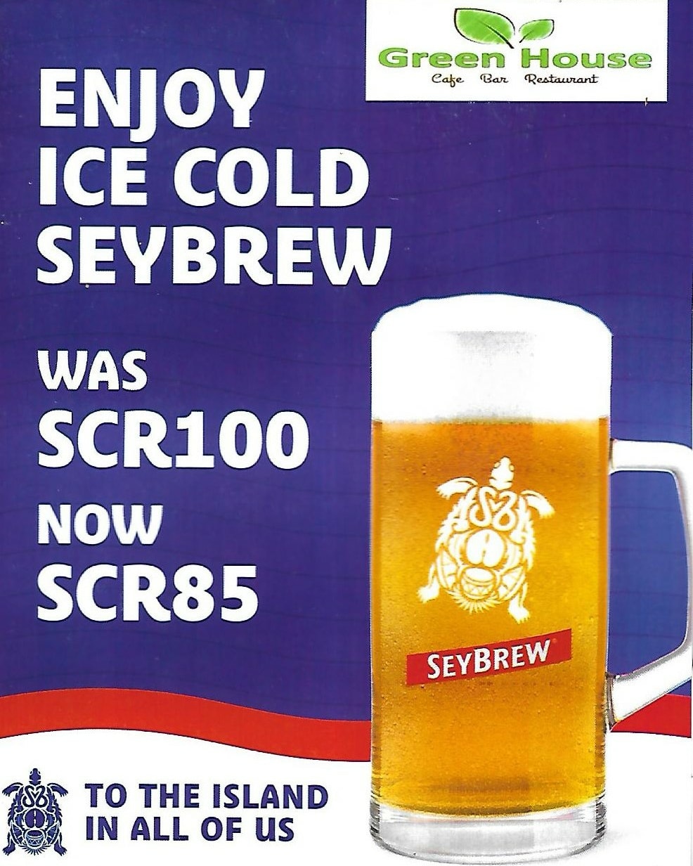 Friday promotion on our ICE COLD SEYBREW at only SCR85! | SEYBUSINESS