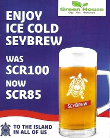 Friday promotion on our ICE COLD SEYBREW at only SCR85! | SEYBUSINESS
