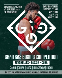 SATURDAY, 8TH NOVEMBER FROM 18PM ONWARDS / GRAN KAZ BOXING COMPETITION ...